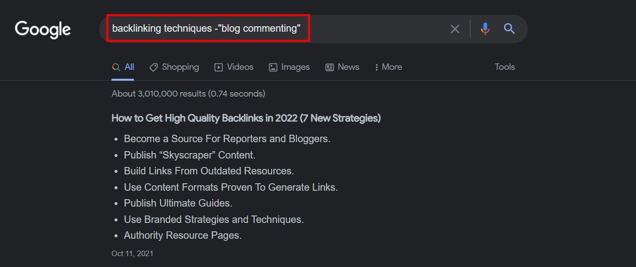 13 Must-Use Google Search Operators for SEO in 2022