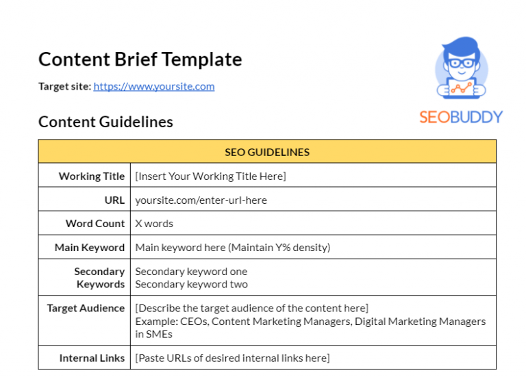 How to Create Content Briefs [Free Template + Checklist]